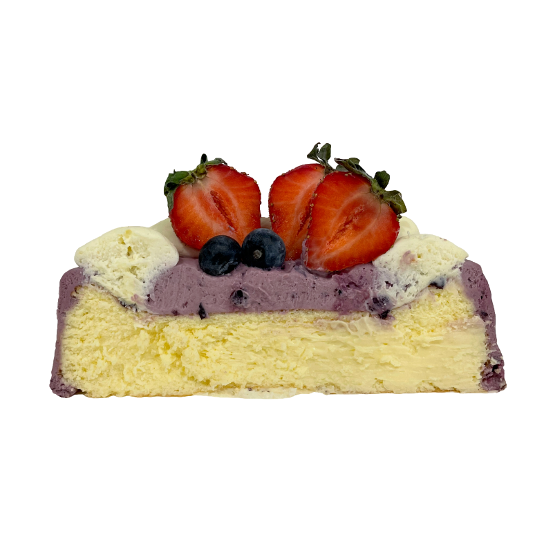 Blueberry Basque Cake